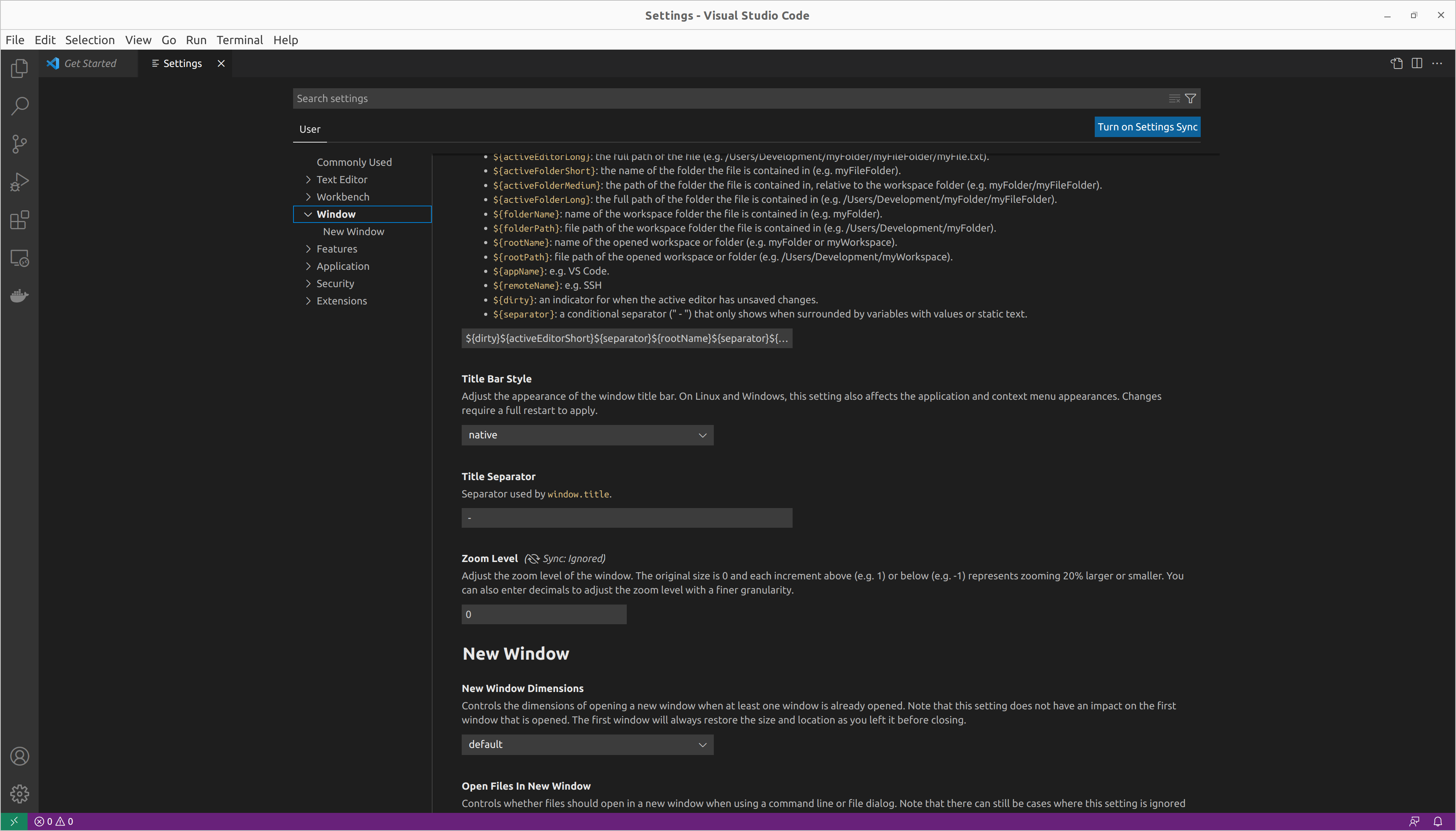 Hide VS Code Window Title Bar Lei Mao s Log Book